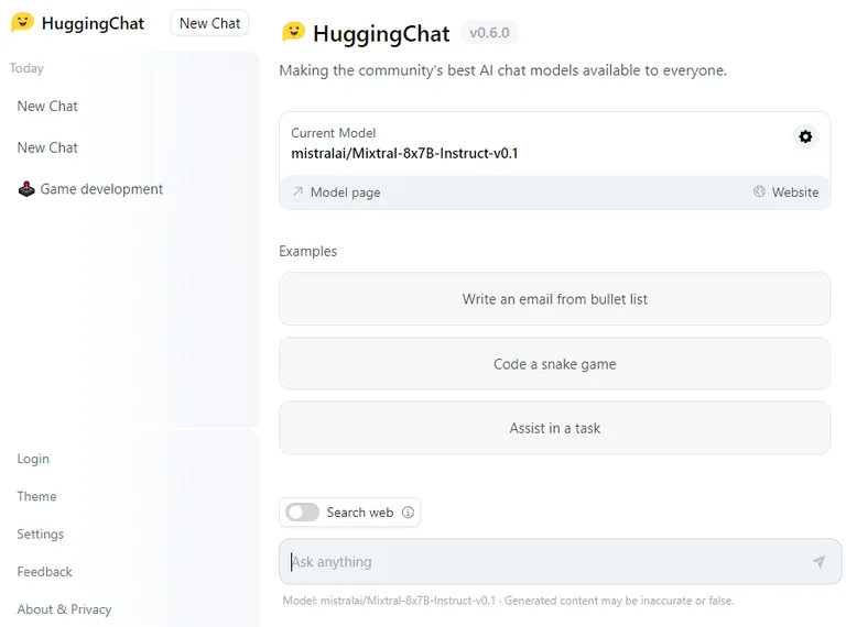 HuggingChat, chatbot alternativo a ChatGPT: come funziona | IlSoftware.it
