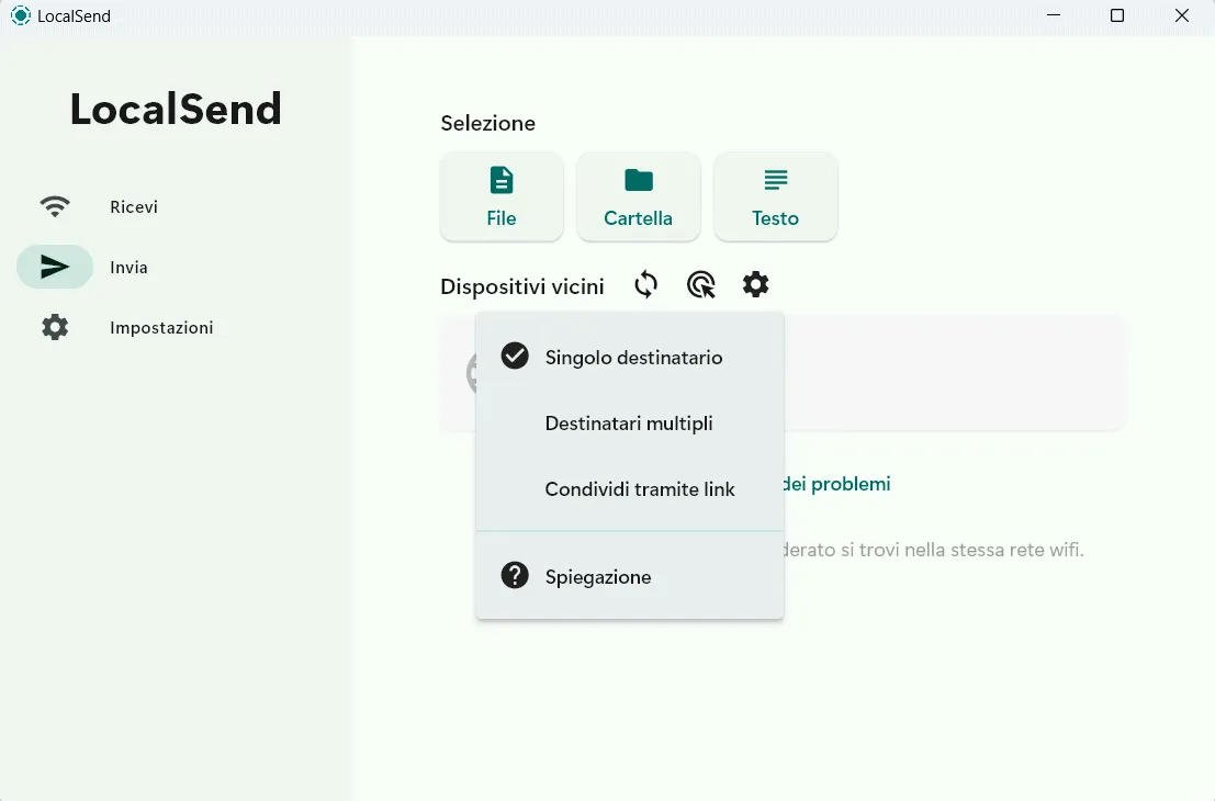 Come condividere file in rete locale e tra dispositivi vicini ...
