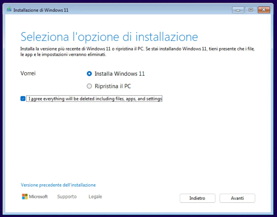Installazione pulita Windows 11: il modo più semplice | IlSoftware.it