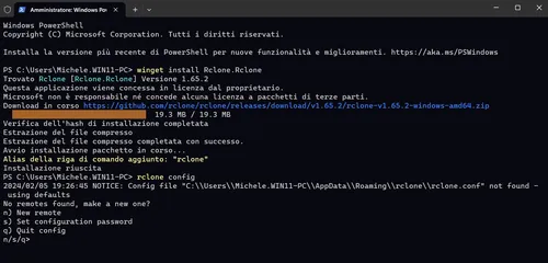 Come usare rclone con Windows e oltre 50 servizi cloud | IlSoftware.it
