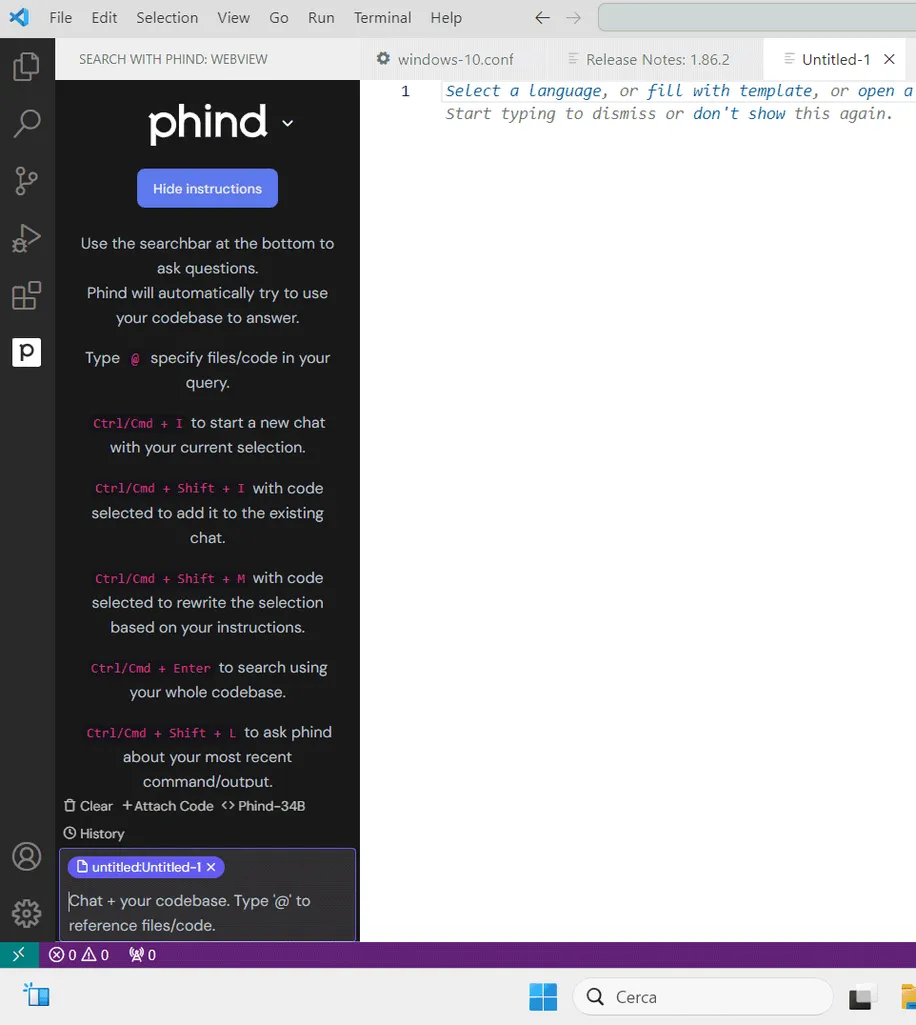Phind cresce: chatbot, motore di ricerca e assistente Visual Studio Code grazie all'IA