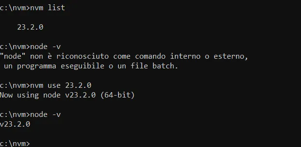 NVM Windows: eseguire codice JavaScript lato server | IlSoftware.it