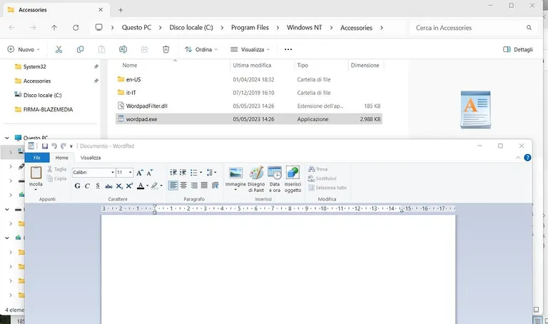 WordPad Windows 11: ecco come ripristinarlo | IlSoftware.it