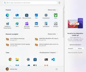 Mobile Sidebar Windows 11: come attivare o disattivare la barra ...
