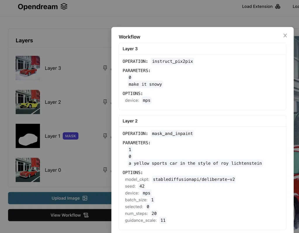 Opendream: creare immagini con Stable Diffusion da un'interfaccia Web