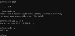NVM Windows: eseguire codice JavaScript lato server | IlSoftware.it