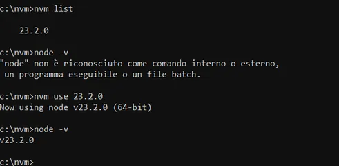 NVM Windows: eseguire codice JavaScript lato server | IlSoftware.it