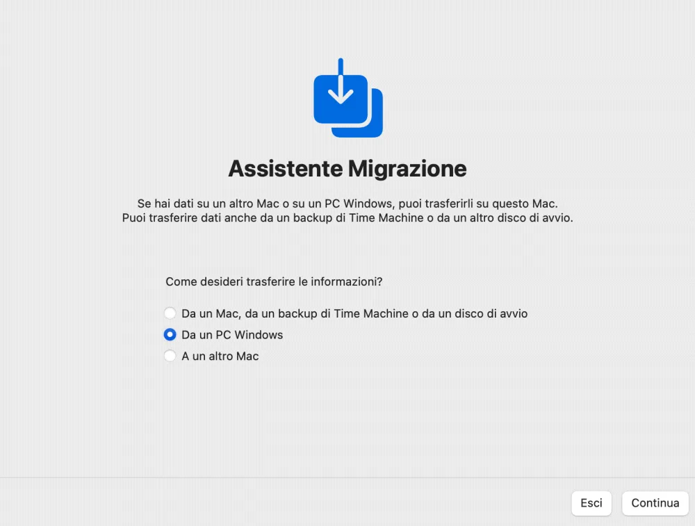 Windows Migration Assistant, il software per migrare a macOS
