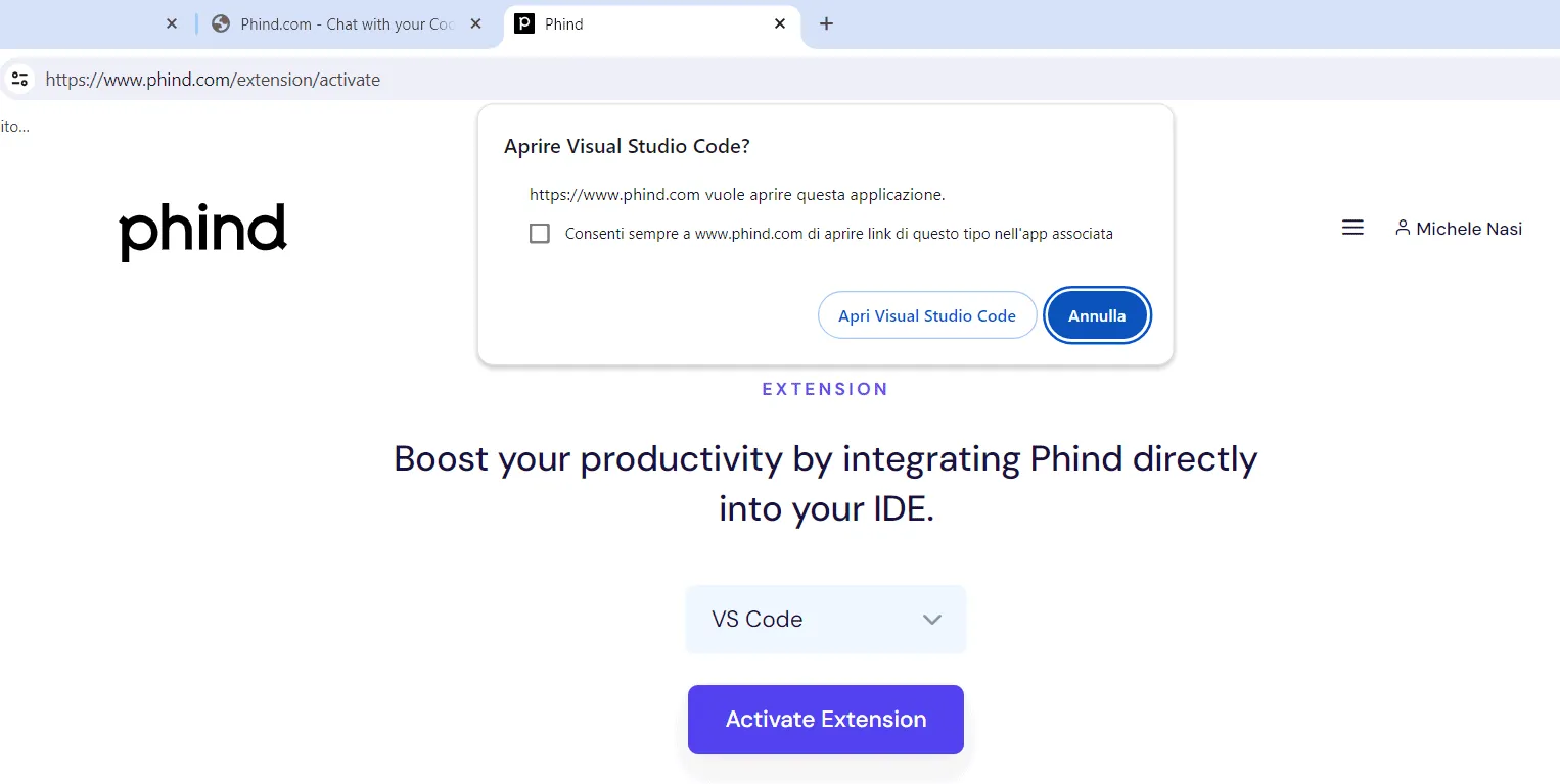 Phind cresce: chatbot, motore di ricerca e assistente Visual Studio ...