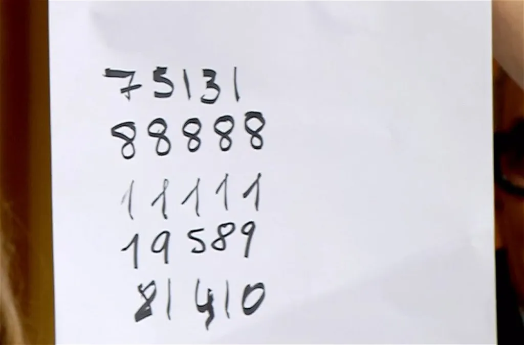 Lino Banfi e il gioco dei numeri: la magia di saper sommare in anticipo