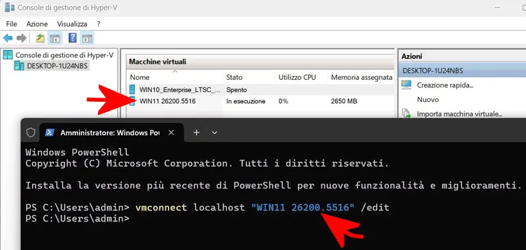 Hyper-V: come usare dispositivi USB e chiavette | IlSoftware.it