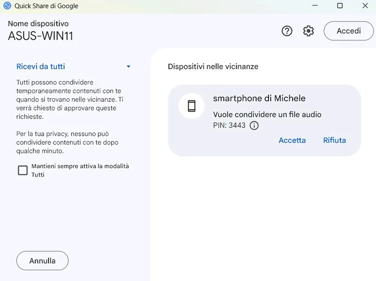 Quick Share Windows: cos'è e come funziona la condivisione file | IlSoftware.it