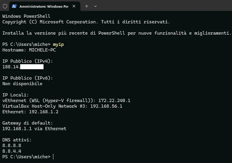 MyIP, un alias per trovare gli indirizzi IP su Linux e Windows | IlSoftware.it