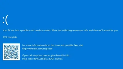 Inaccessible Boot Device Windows 11: da cosa dipende e come risolvere ...