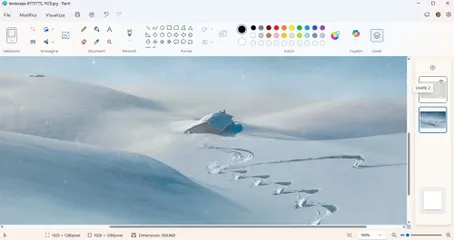 Sapevi che Paint in Windows 11 permette di usare i livelli sulle ...
