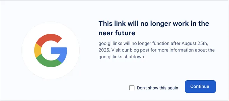 Goo.gl: la svolta di agosto 2025 che salva i tuoi link Google più usati