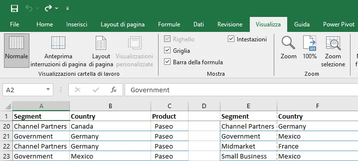 Come fissare una riga su Excel e su qualunque foglio elettronico ...
