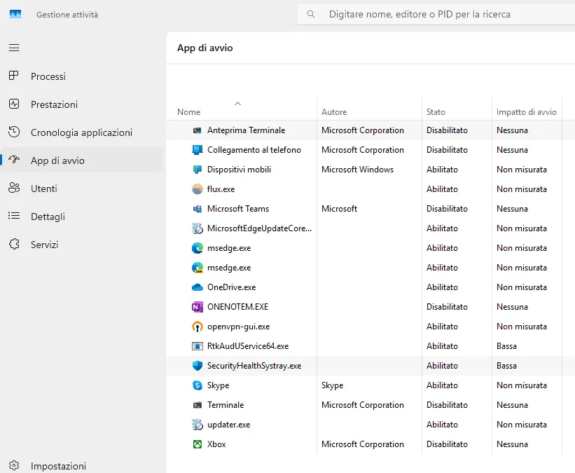 Esecuzione automatica Windows 11: quali app si avviano da sole ...