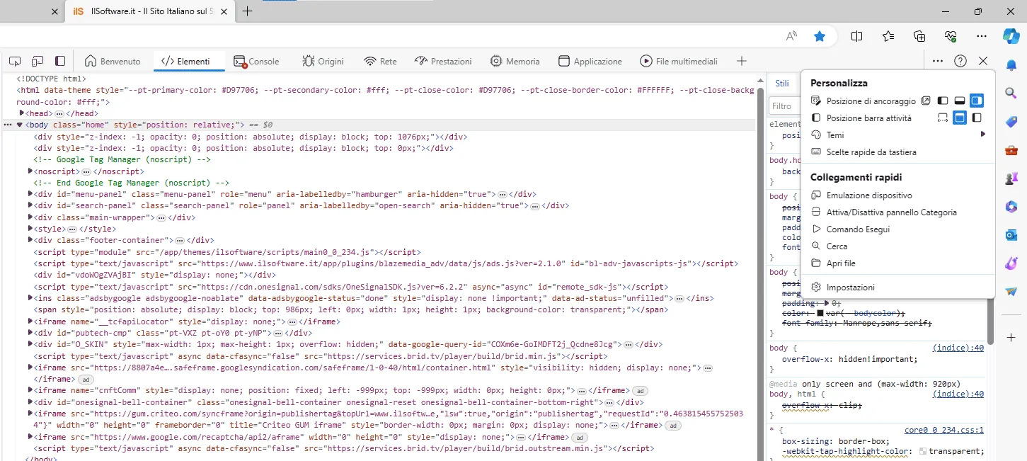 Edge DevTools: ecco i nuovi strumenti per sviluppatori del browser ...