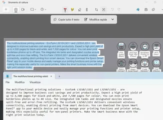 OCR gratis in Windows 11 con il nuovo Strumento di cattura | IlSoftware.it