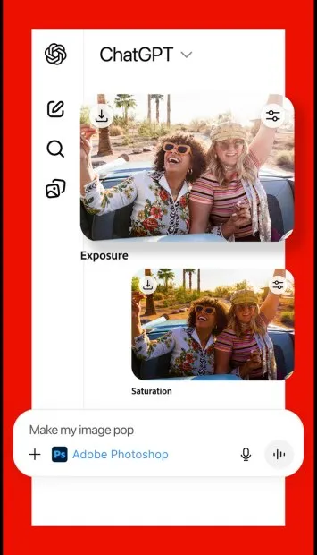Adobe sbarca in ChatGPT: Photoshop, Express e Acrobat utilizzabili con ...