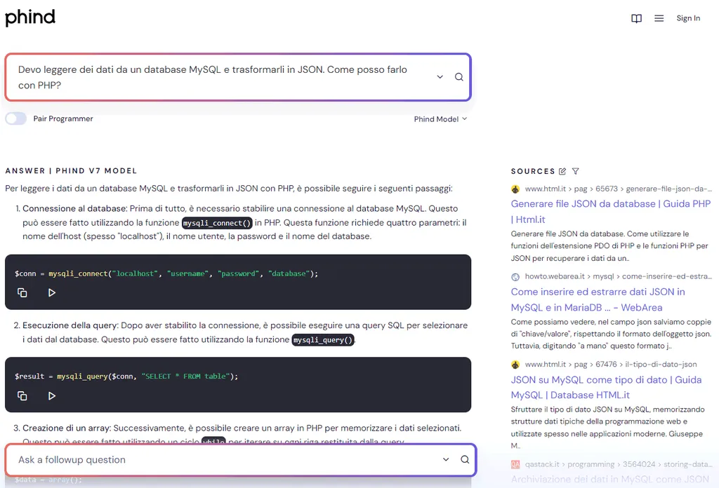 Phind batte il modello GPT-4 nella generazione del codice di programmazione