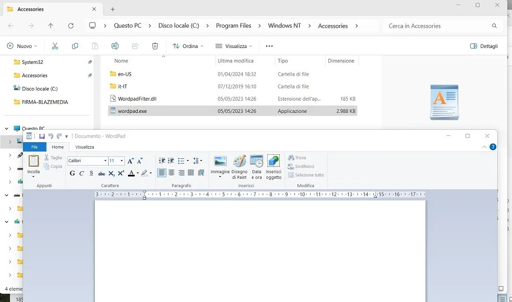 WordPad Windows 11: ecco come ripristinarlo | IlSoftware.it