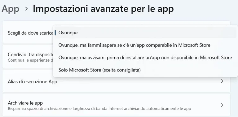 Windows 10 e 11: bloccare l'installazione delle applicazioni ...