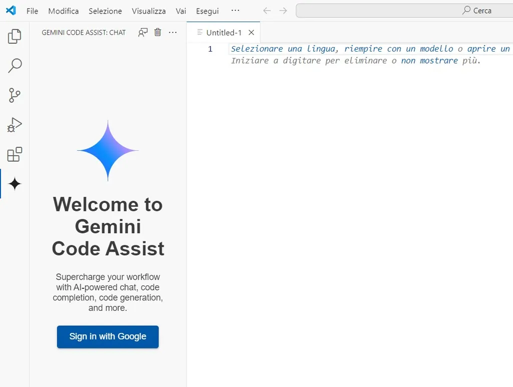 Come usare Gemini Code Assist con Visual Studio Code, senza limiti ...