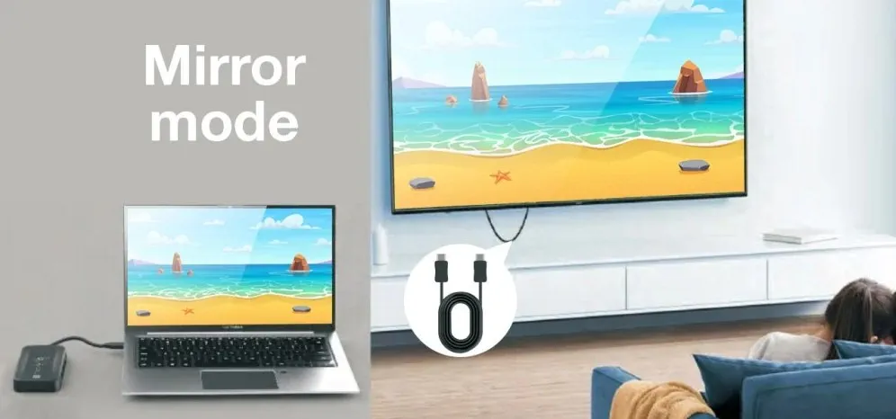 Portare video ed estendere lo schermo su monitor e TV con l'adattatore ...