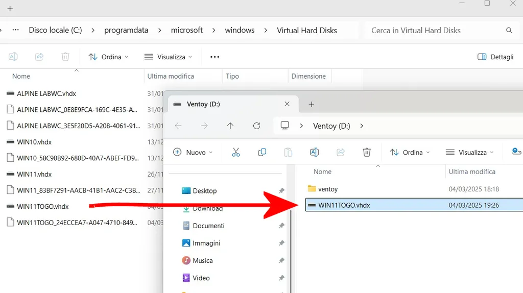 Come avviare Windows To Go da una chiavetta Ventoy con altre ISO di Windows e Linux | IlSoftware.it