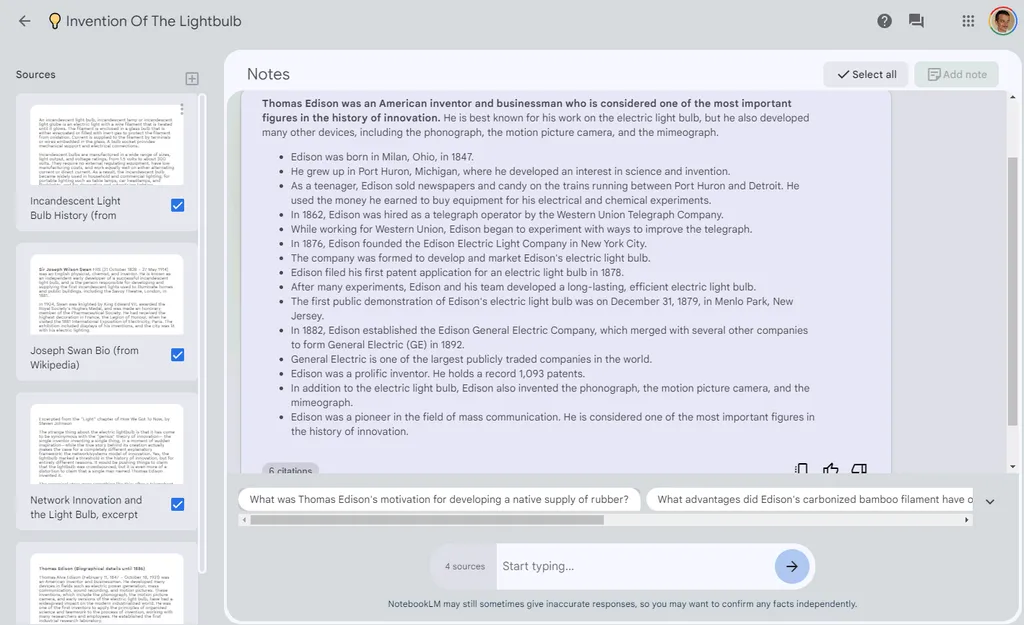 Come funziona NotebookLM, appunti migliorati con l'intelligenza artificiale