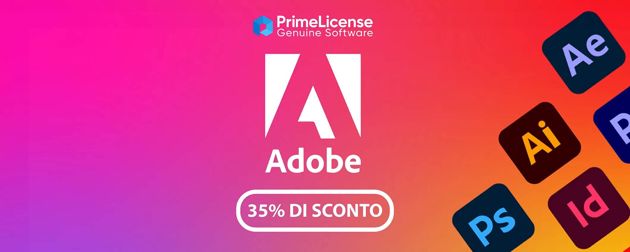 PrimeLicense: tutto il meglio del software Adobe a prezzo stracciato