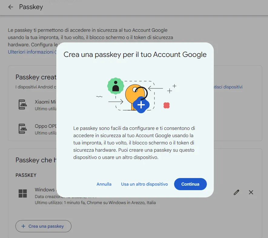 Google Titan con passkey: come funziona | IlSoftware.it