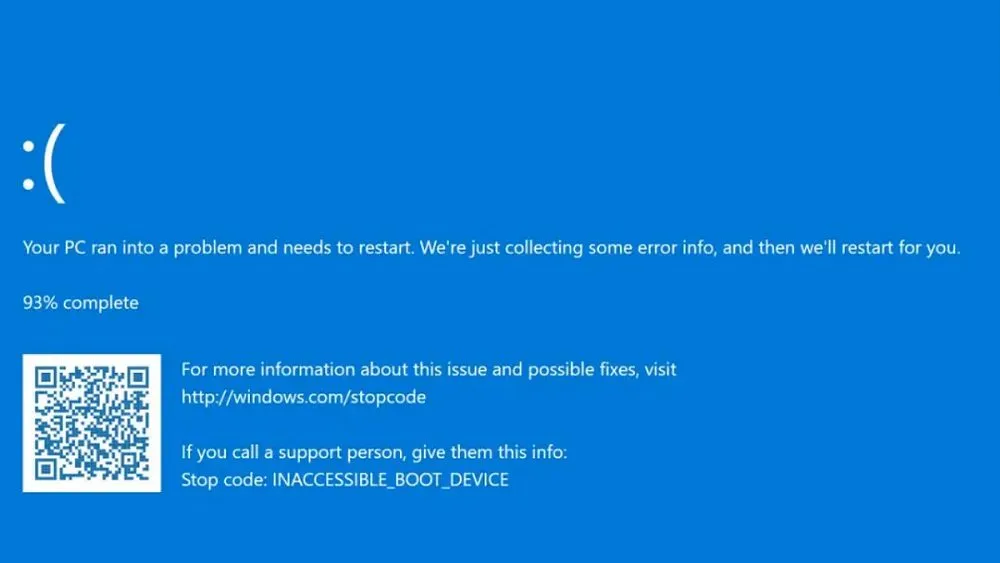Inaccessible Boot Device Windows 11: da cosa dipende e come risolvere ...
