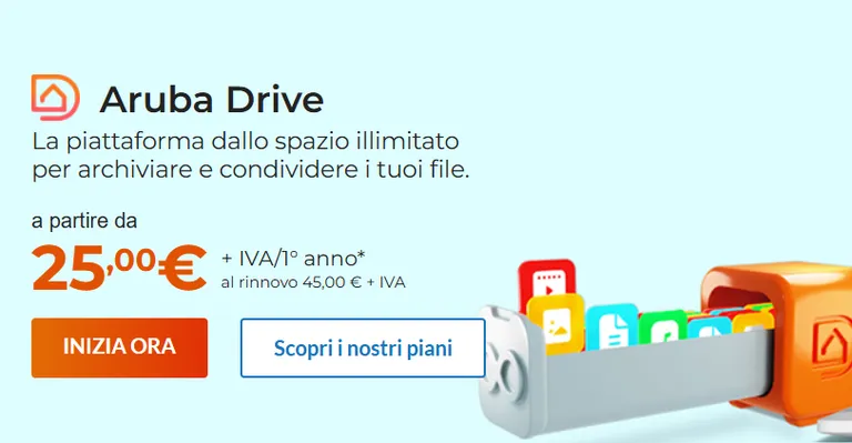 Aruba Drive: il cloud illimitato per lavoro e vita digitale con ...